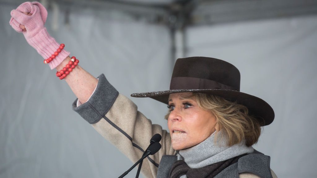 Activist voor het leven: Jane Fonda (81) gearresteerd bij ...