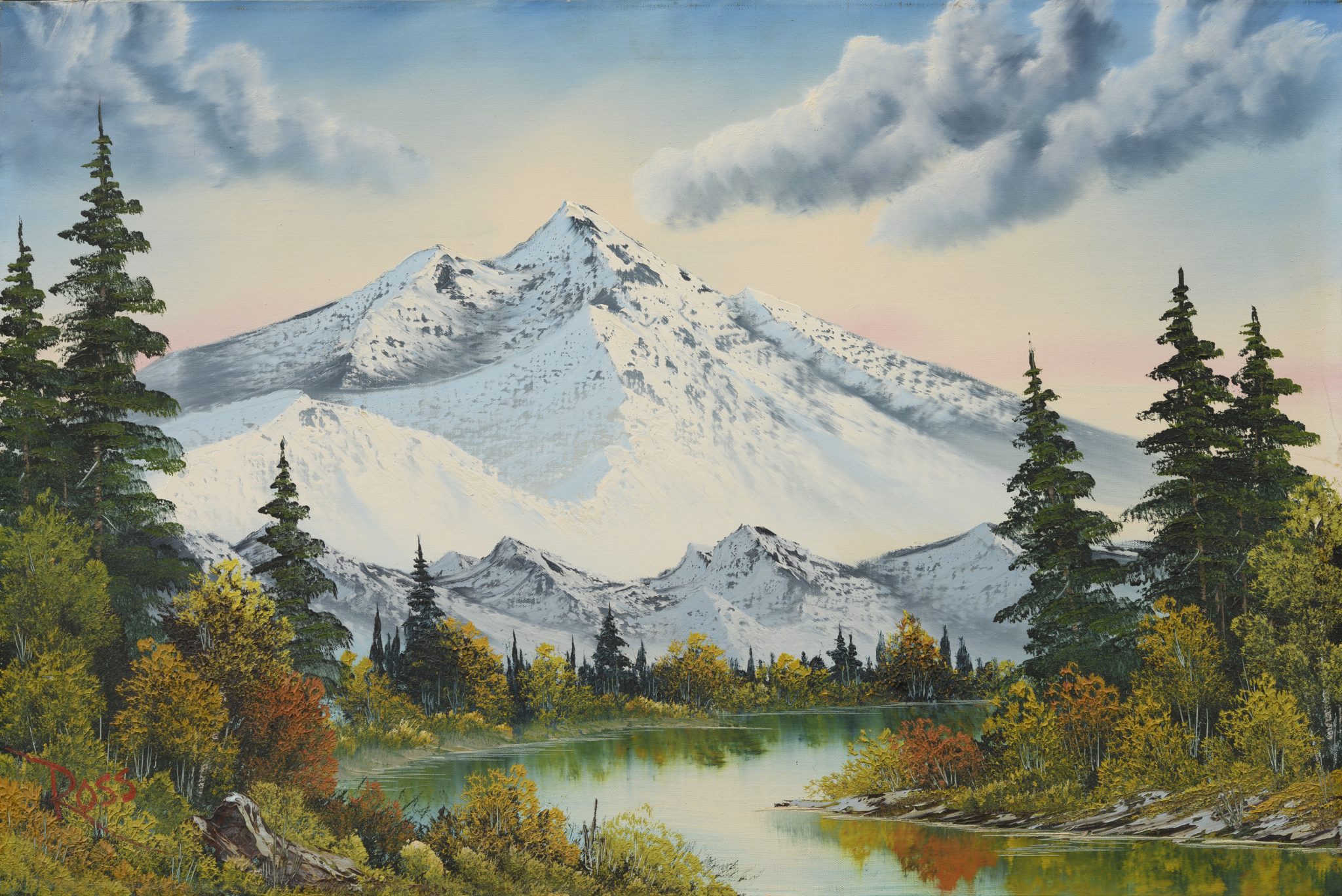 Eerste Bob Ross tentoonstelling ter wereld opent (bijna!) in Nederland ...