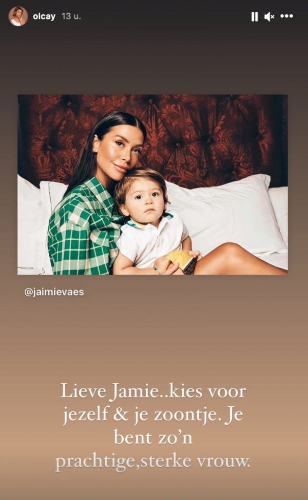 Olcay Gulsen tegen Jaimie Vaes: 'Kies voor jezelf en je zoontje' - LINDA.nl
