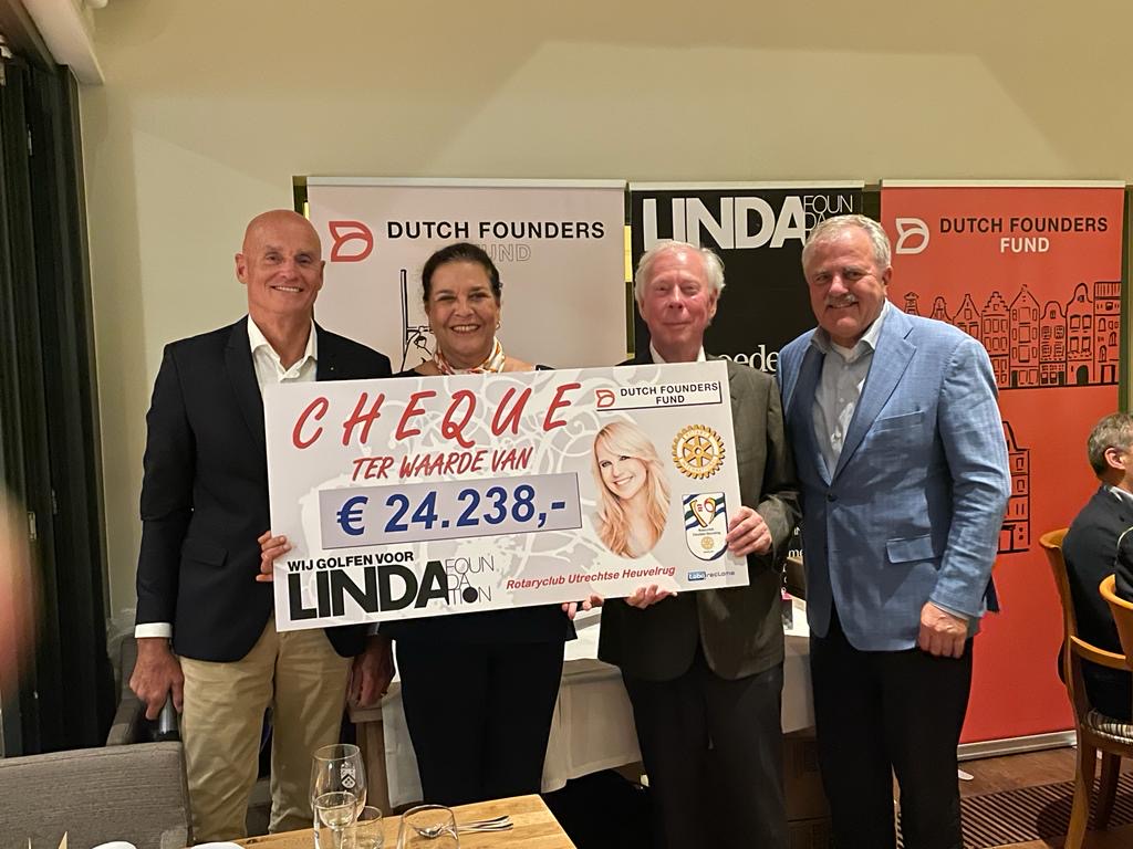 Golfen met een bekende Nederlander voor LINDA.foundation - LINDA.nl