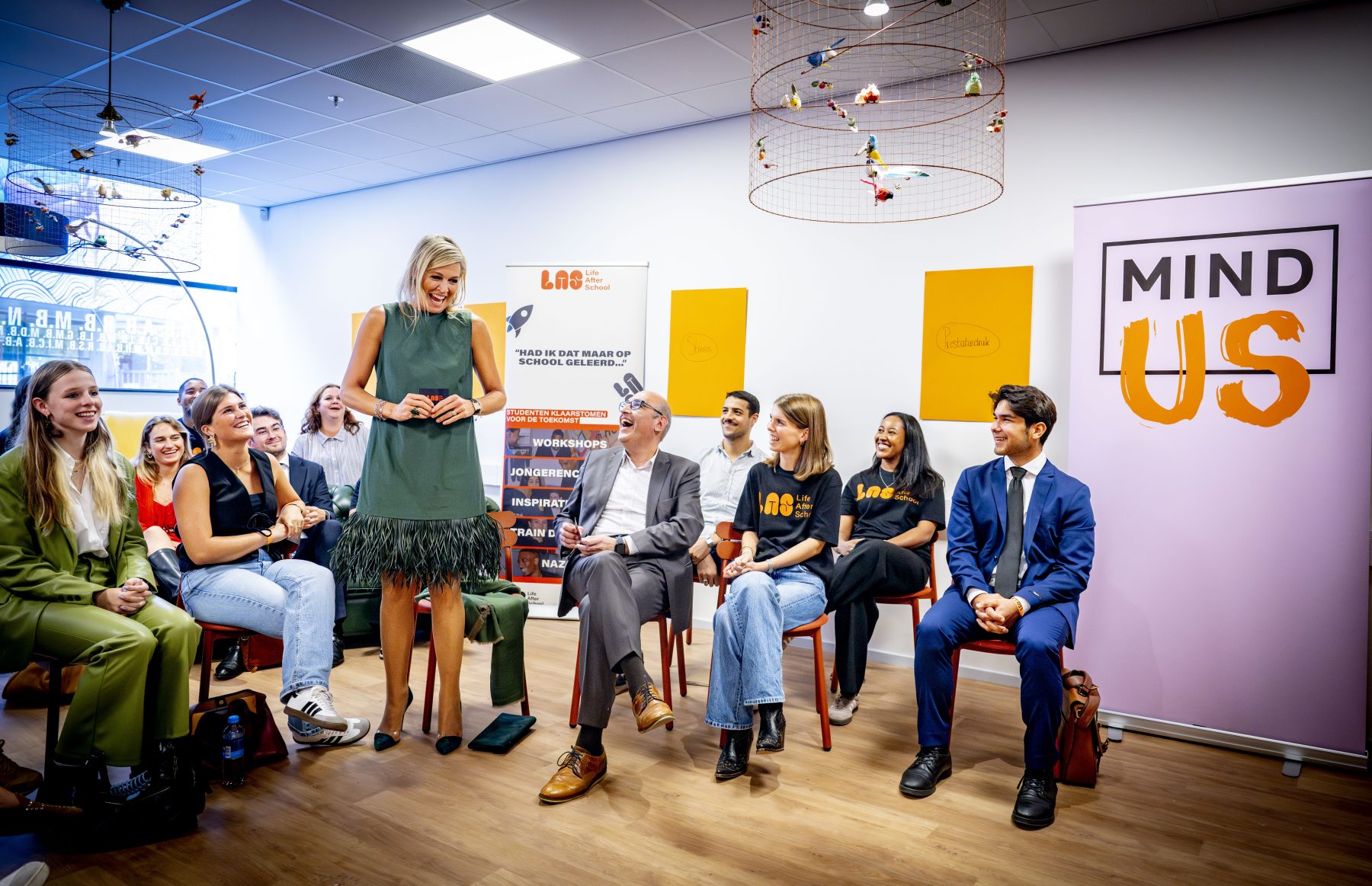 Máxima spreekt mbo-studenten over prestatiedruk - LINDA.nl