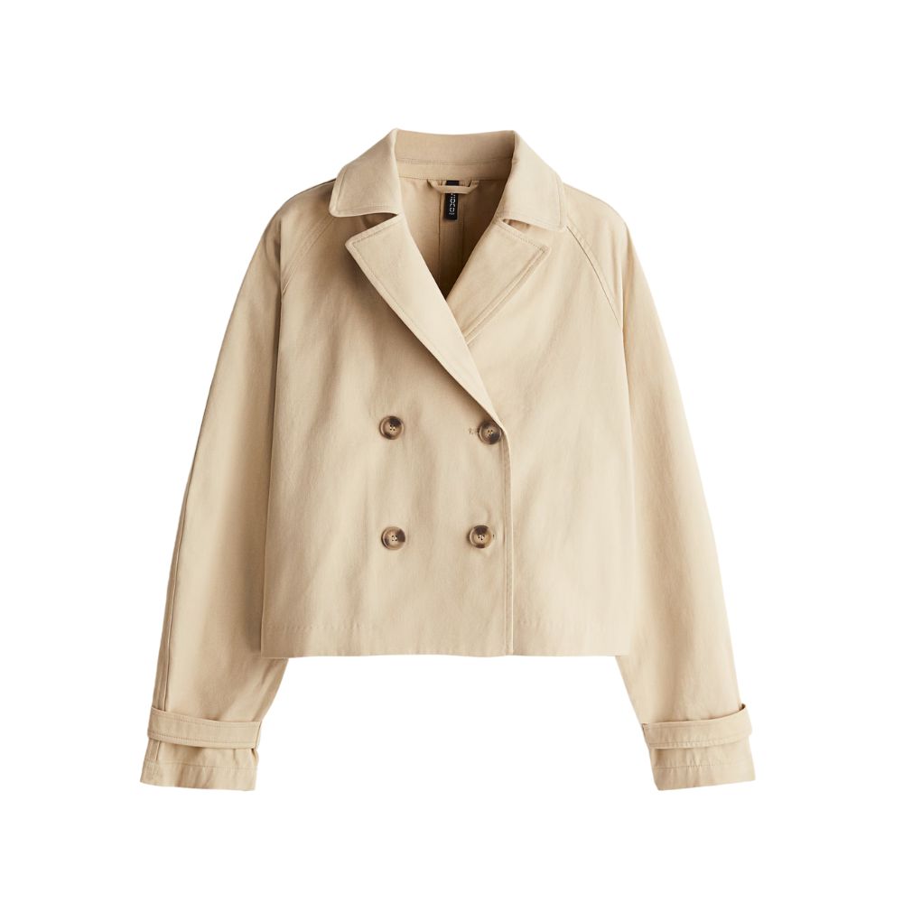 De korte trenchcoat: dit zijn de leukste van het moment - LINDA.nl