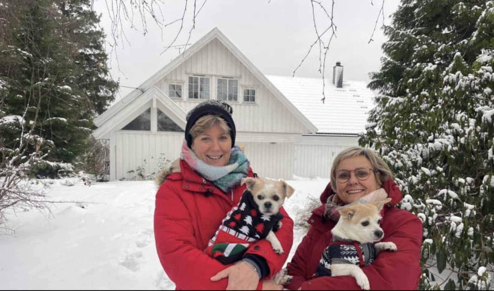 Babette en Anne-Marie vertrekken met 2500 euro de vrouw naar Noorwegen ...