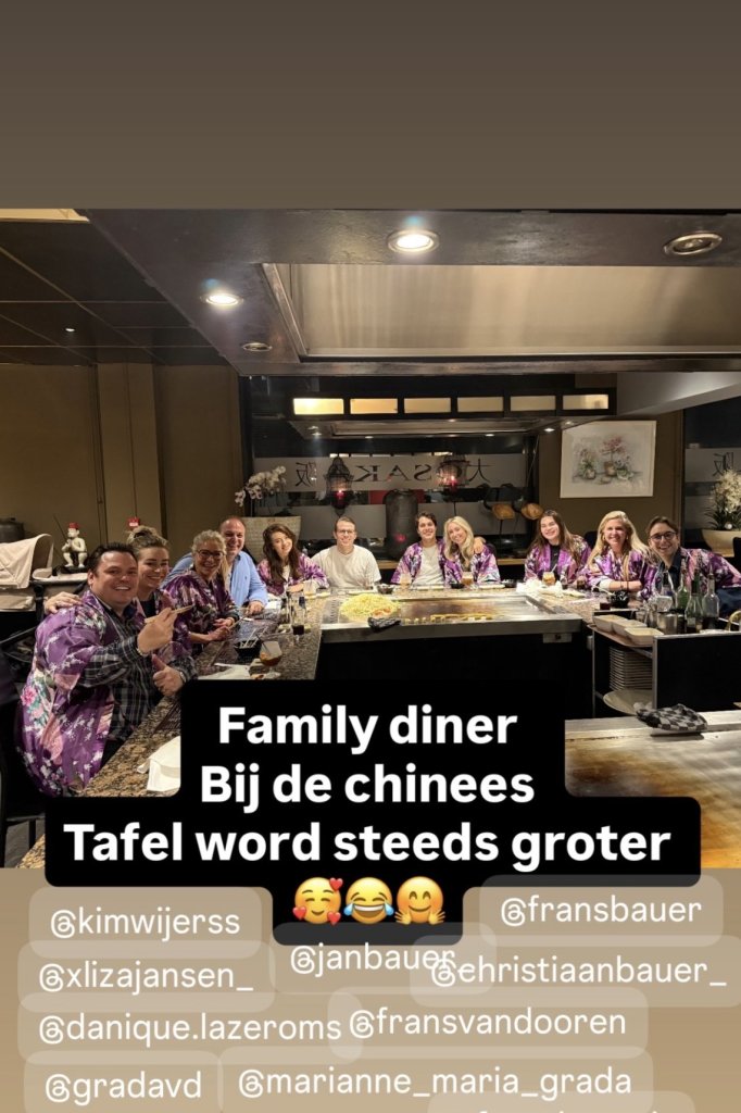 Frans Bauer jr. is verliefd: 'De tafel wordt steeds groter' - LINDA.nl