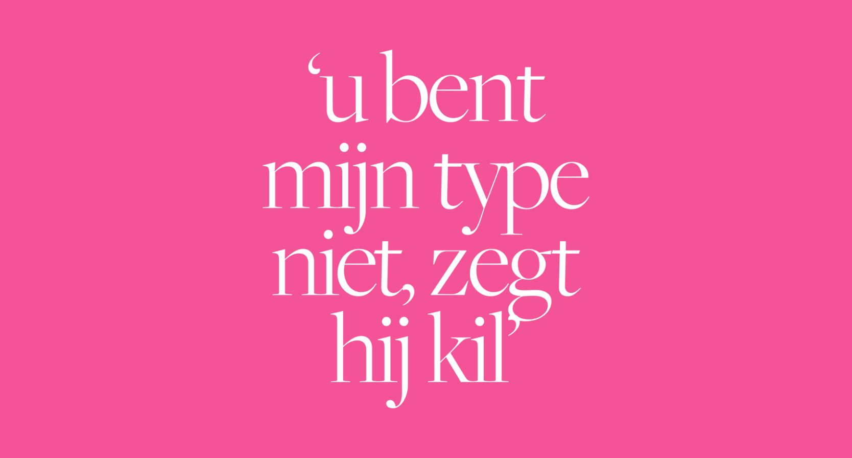 High-class escort Amber: ''Onze wegen scheiden hier, mevrouw. Ik wens u ...